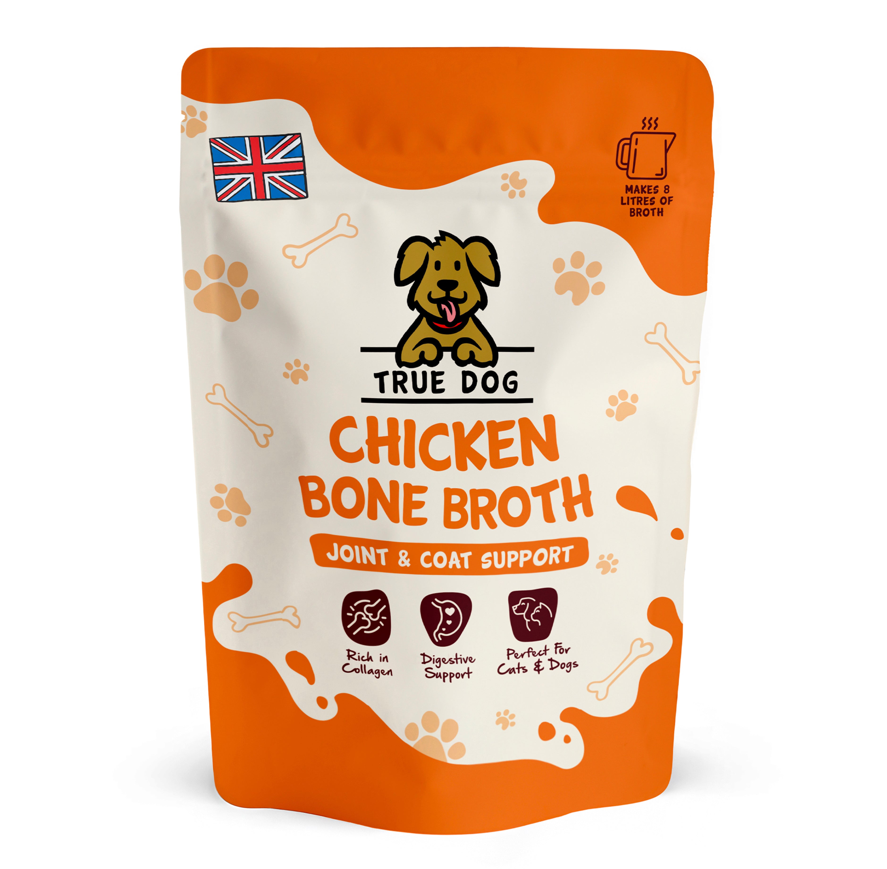 Chicken Bone Broth for Dogs | High in Collagen – True Dog UK